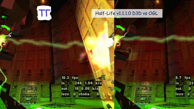 Запустил Half-Life с аппаратным ускорением на S3 Trio3D/2X