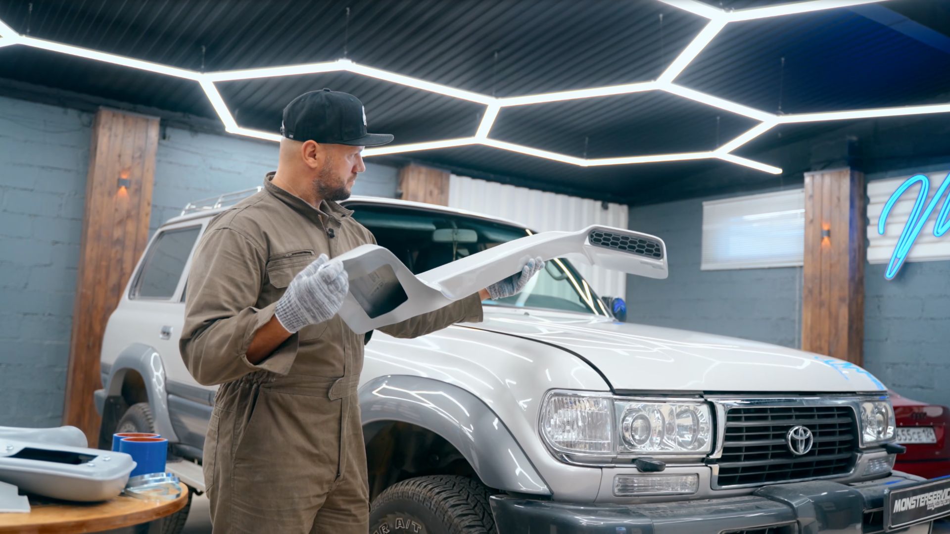 Topsnorkel на Land Cruiser 80 - установка