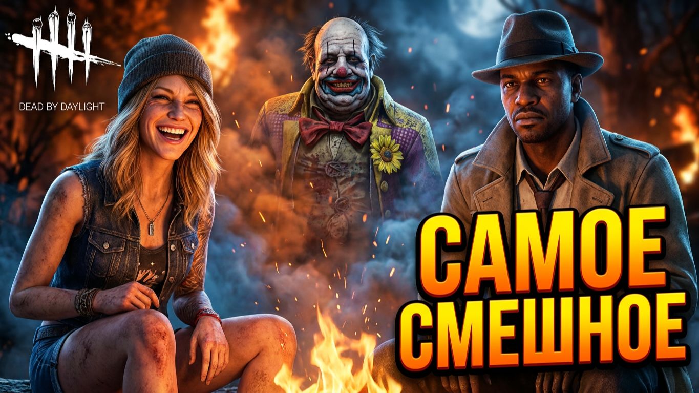 САМОЕ СМЕШНОЕ ЛОББИ в Dead by Daylight ► С Неверморшей, MrShrame и Мишей