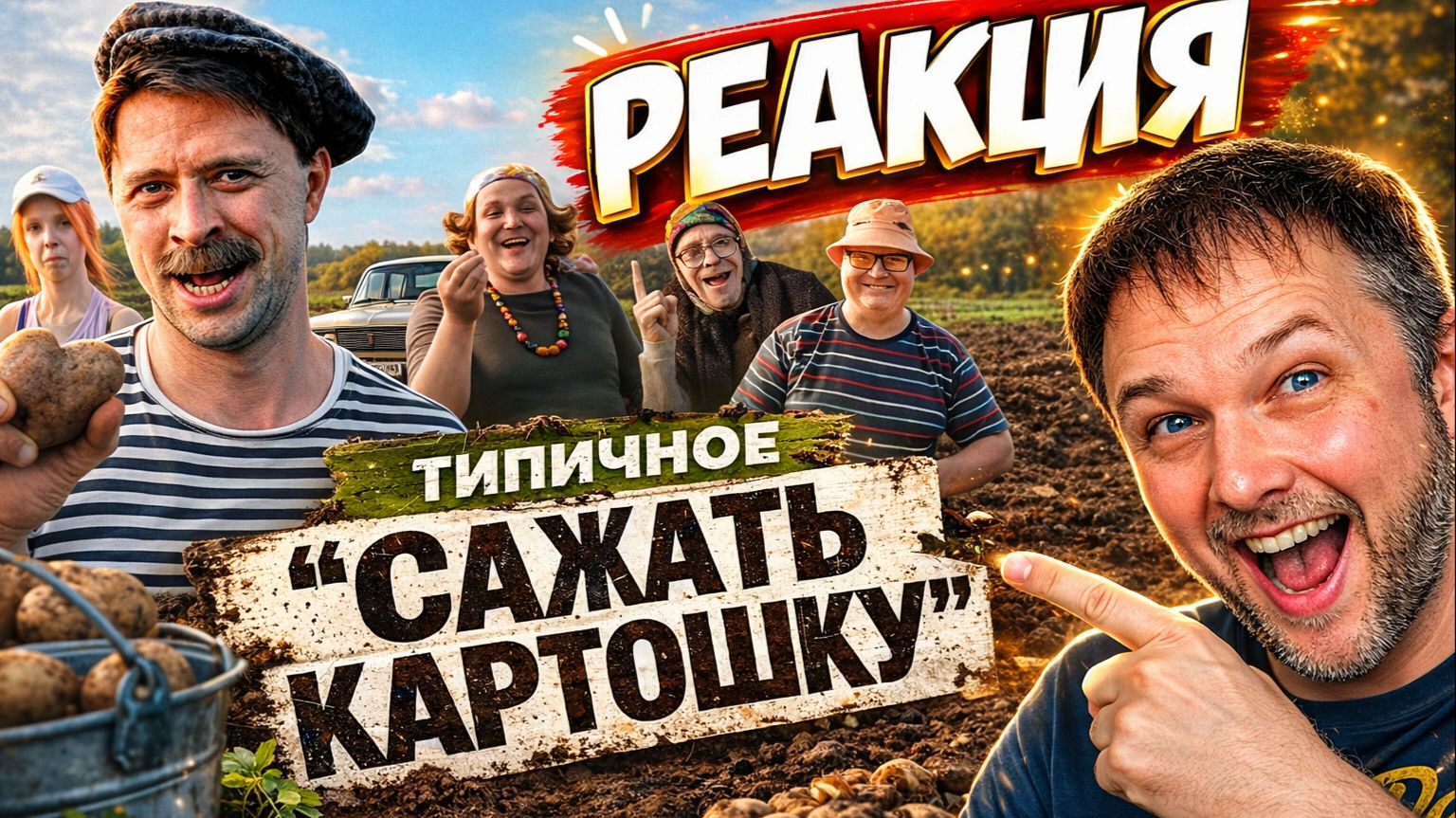 ТИПИЧНАЯ КАРТОШКА Реакция Еш Сереж #реакция #смешно