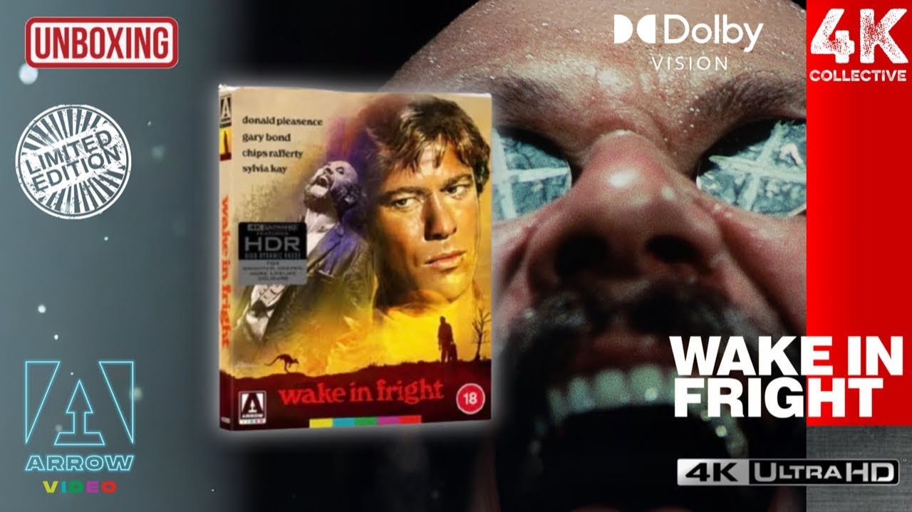 Распаковка фильма «Опасное пробуждение» в формате 4K UltraHD Blu-Ray от Arrow Video.