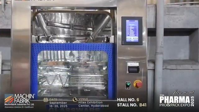 Machinfabrik на выставке HITEX 2025 | Комплексные решения для фармацевтического производства