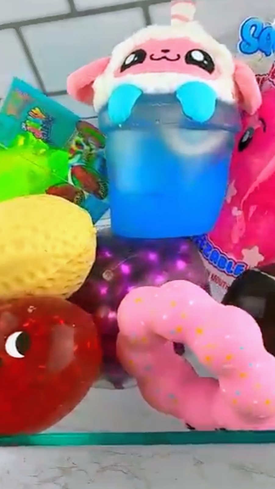 АСМР Сквиши Разрезаю сквиши🥰🥰🥰