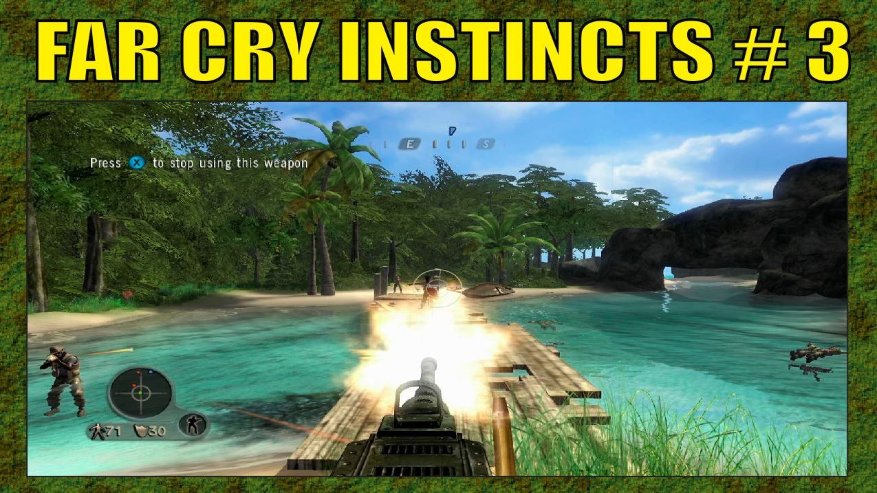 ЛЕГО ОРУЖЕЙНИК ПРОХОДИТ РЕДКИЙ FAR CRY INSTINCTS PREDATOR ЧАСТЬ 3 XBOX - 360