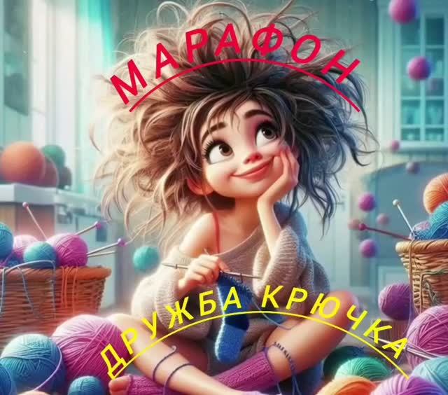 Приглашаю в путешествие по совместному вязанию в Марафоне "Дружба Крючка".