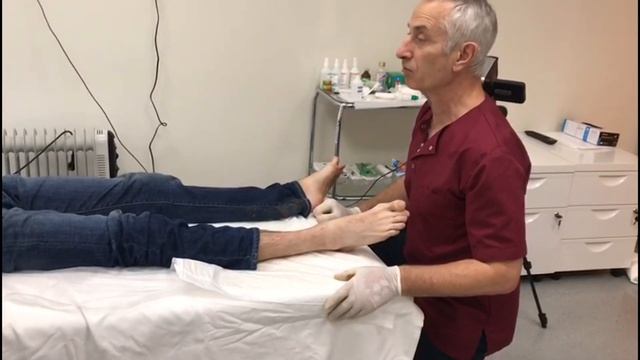 Боль и отёк ахилла, результат с первого сеанса, метод доктора Попова
