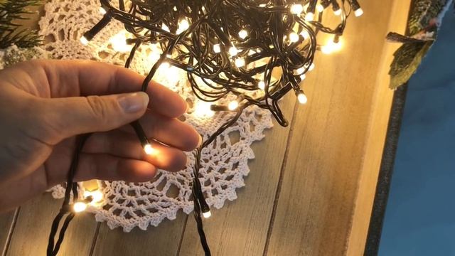 Светодиодная гирлянда Koopman Comfort, 240 тёплых белых LED-огней, 18+3 м, контроллер, AX8451140