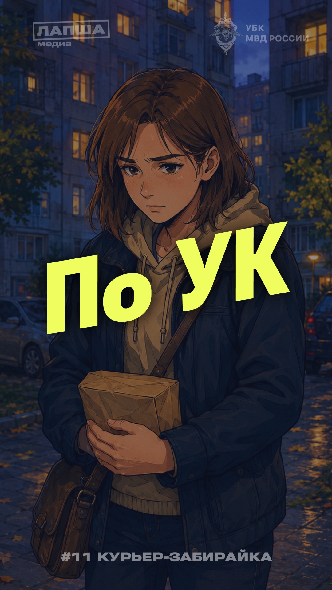 КУРЬЕР, РАБОТАЮЩИЙ НА МОШЕННИКОВ |  🕷 По УК #11