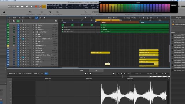 18 - In the Studio, Part 7 - Percussion and Arranging