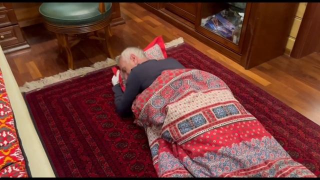 "Гимнастика Емели" на русской печке 4
