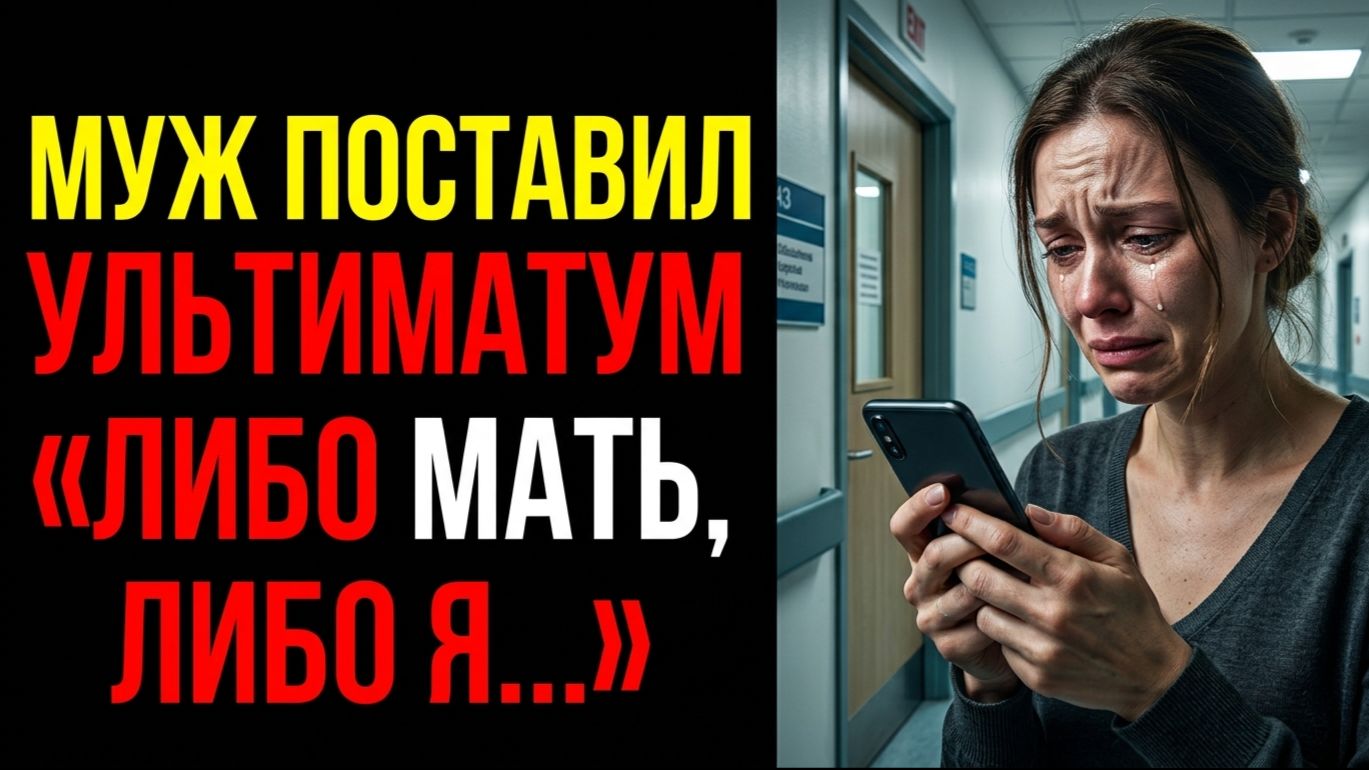 Истории из жизни В ту ночь мне пришлось выбирать между матерью и мужем. Слушать аудиорассказы