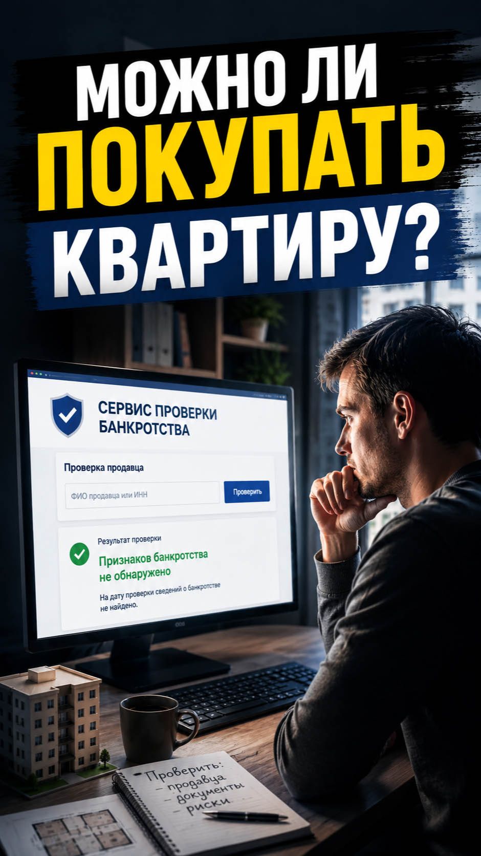 1.	Сервис показал, что квартира чистая. Что он мог не увидеть?