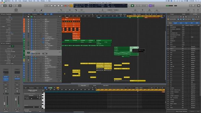 19 - In the Studio, Part 8 - Building the Drop, Reviewing the Track