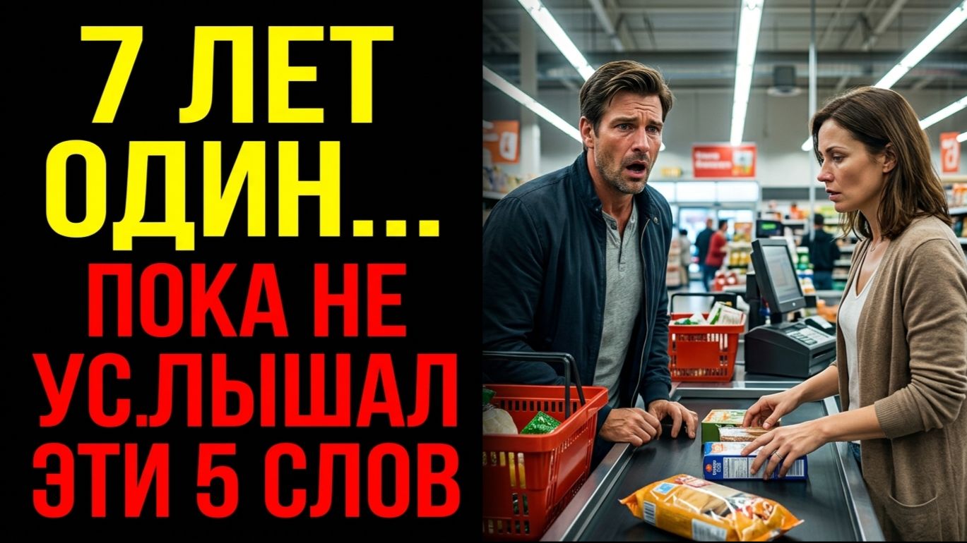 Истории из жизни После 7 лет одиночества одна фраза незнакомки изменила мою жизнь. Аудиокниги