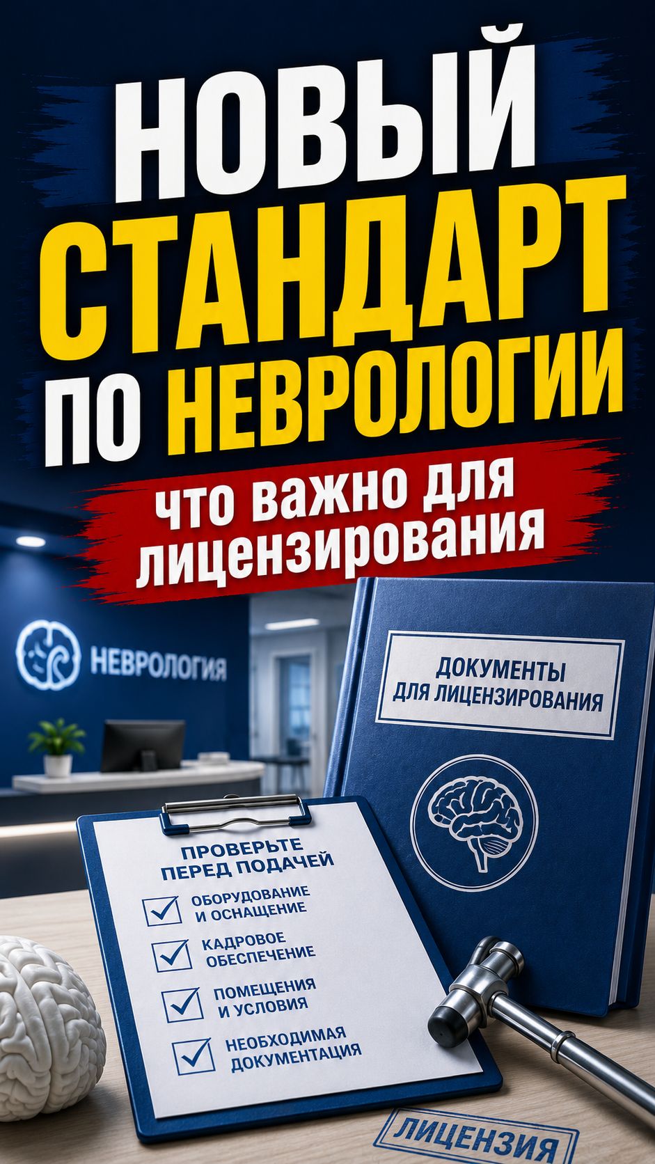 Новый стандарт по неврологии: что важно для лицензирования клиники