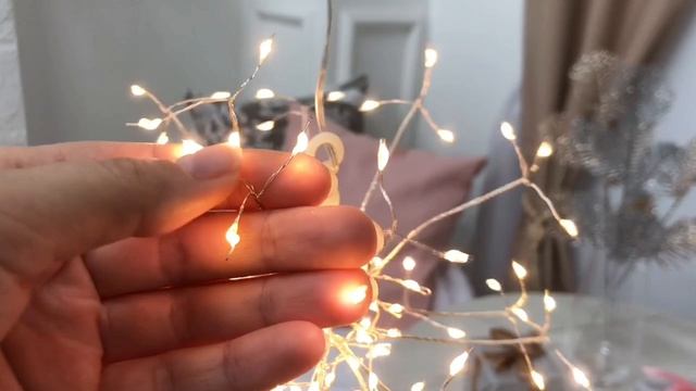 Подвесное светящееся украшение ФЕЙЕРВЕРК КАЛЬДО, 160 экстра тёплых белых микро LED-огней, 1106596