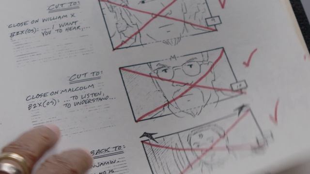 72-10 - Storyboards Malcolm X - Spike Lee Teaches Independent Filmmaking