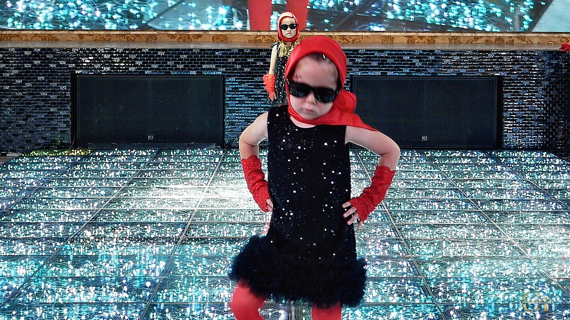 "Красно Черное" дефиле | Kids Fashion Show | 1000планет