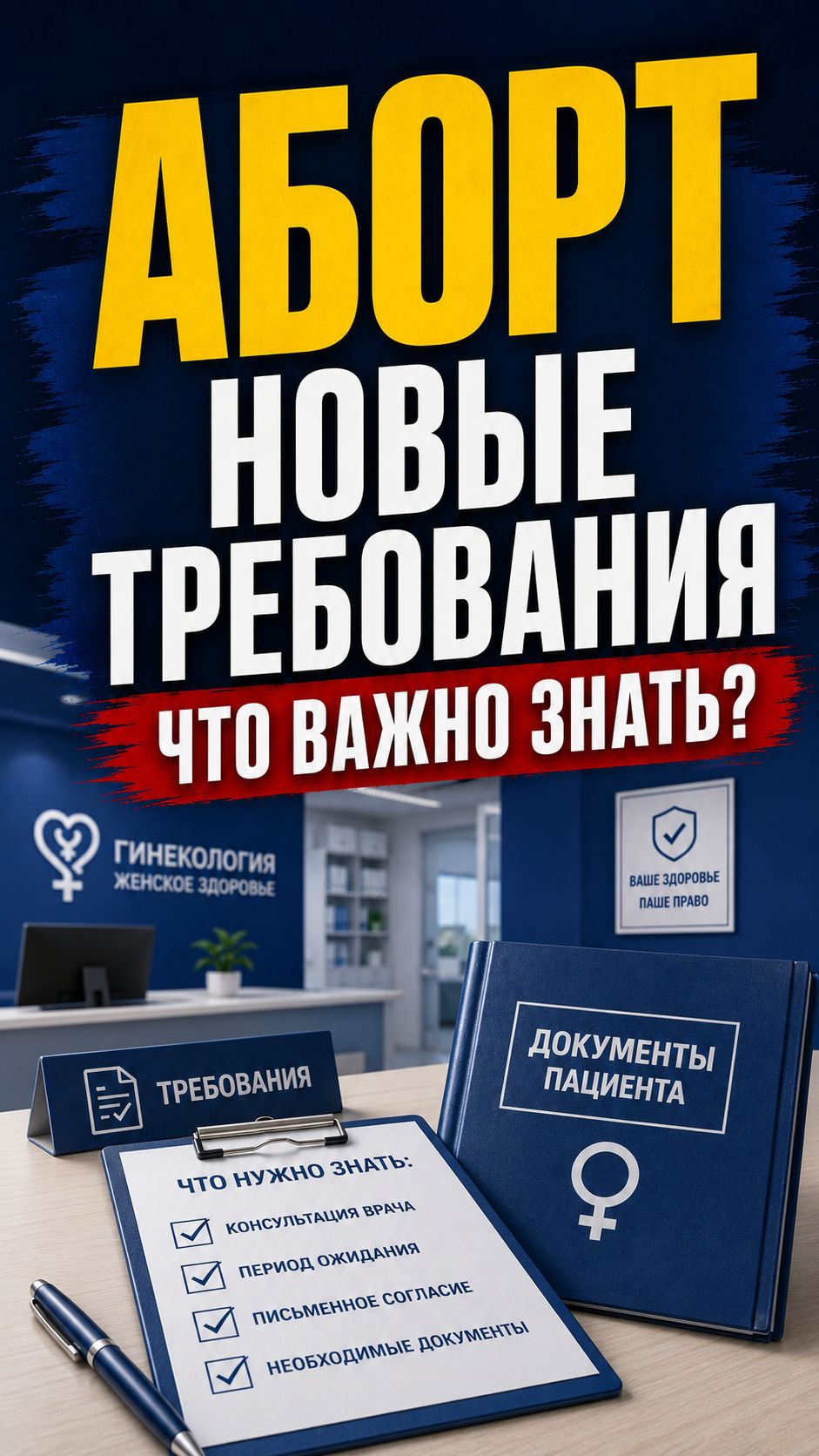 Аборты - новые требования лицензирования клиник