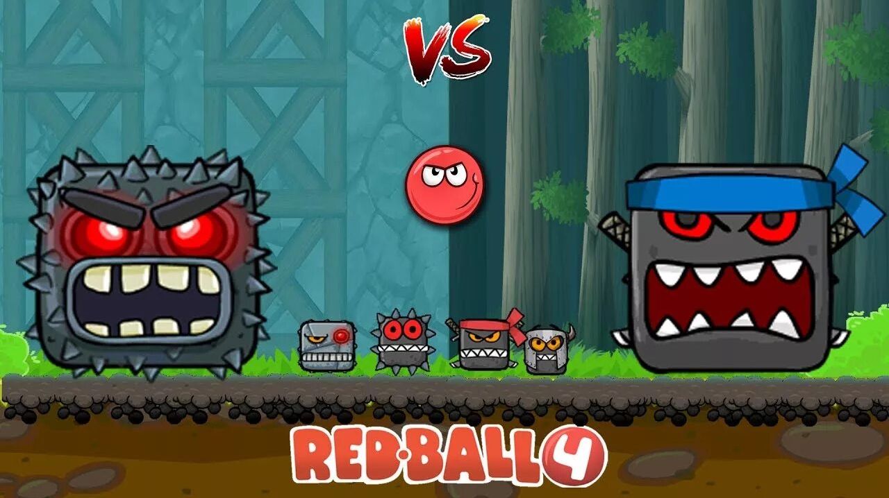 ЛетсПлей по Red Ball 4 ч.5 мрачная фабрика: уровни 31-38