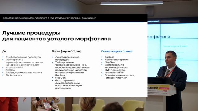 Опыт использования HIFU с технологией centerless у пациентов с низким болевым пороком. Суркичин С.И
