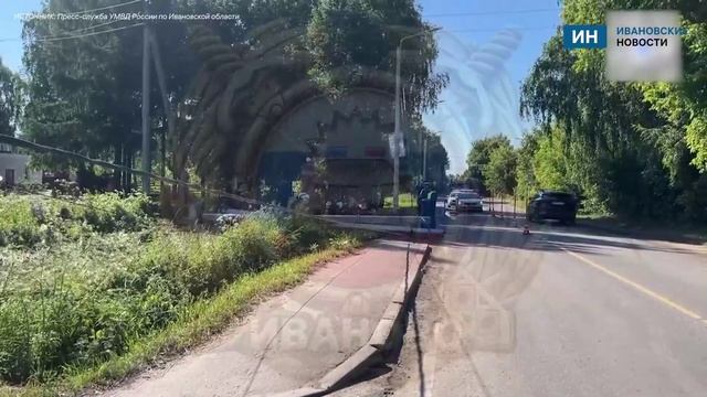 Появились кадры с места смертельного ДТП на Минской улице в Иванове