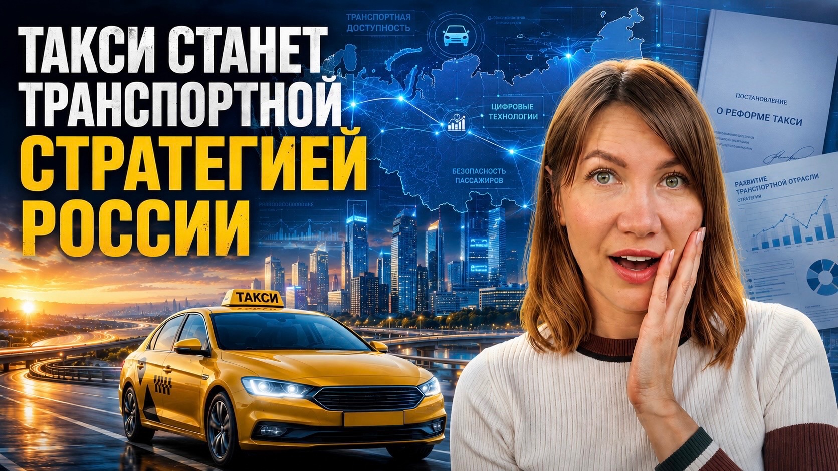 Такси хотят включить в транспортную стратегию РФ. Анализ инициативы.