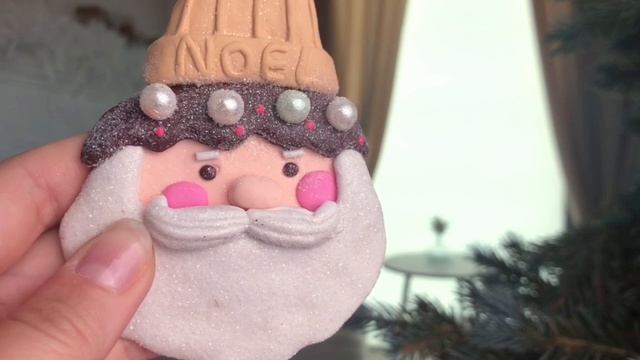 Ёлочная игрушка САНТА-ВАФЕЛЬНЫЙ РОЖОК, полистоун, 14 см, разные модели, MA9222A/B/C