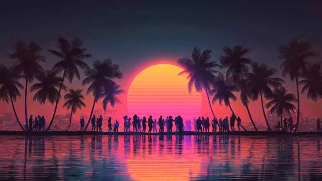 ＢＡＣＫ　ＴＯ　１９８５ [ Synthwave - Retrowave - Dreamwave Mix ] ｜ Tropical Celebration Vibes