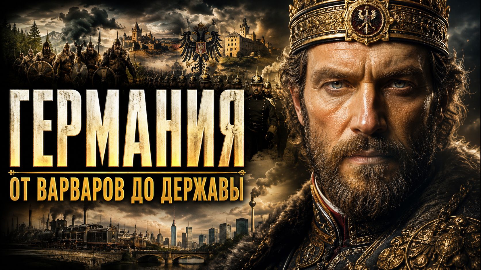 История ГЕРМАНИИ: От варваров до мировой державы | Лекции для сна