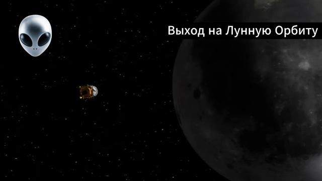 Долететь до Луны Часть 2. Траектория. Посадочный Модуль. Высадка на Луну. Окак.