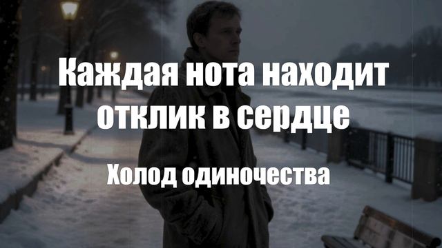 ШАНСОН|Холод одиночества