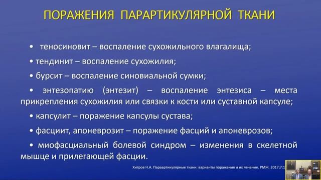 Современные подходы к физической и медикаментозной реабилитации пациентов с остеоартритом
