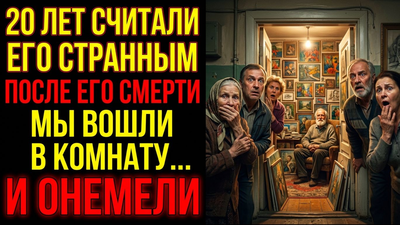 Сосед по коммуналке двадцать лет считался странным. Когда он умер — зашли в комнату и замолчали…