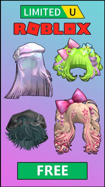 🌺БЕСПЛАТНО Летние ВОЛОСЫ 🌺14 штук🌺 в Роблокс #freeitems #роблокс #freeugc #roblox