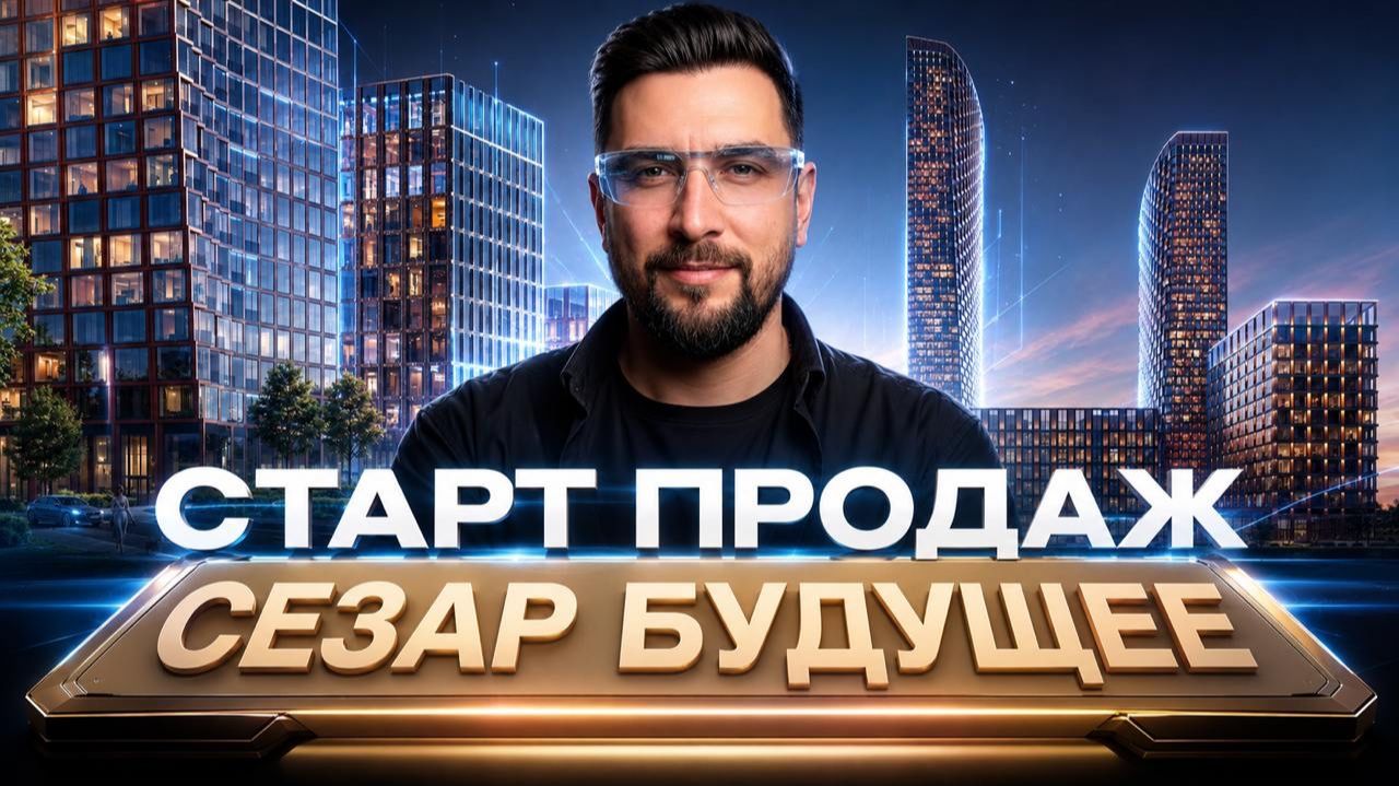 Обзор ЖК Сезар Будущее | Самый громкий старт рядом с Сити? | Сравнение с Амбер Сити и Джойс