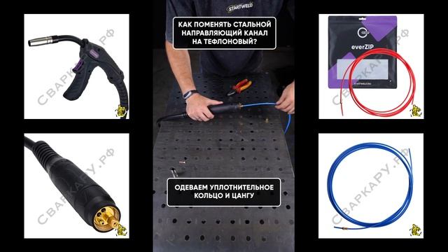 Старт советует: Замена стального направляющего канала на тефлоновый