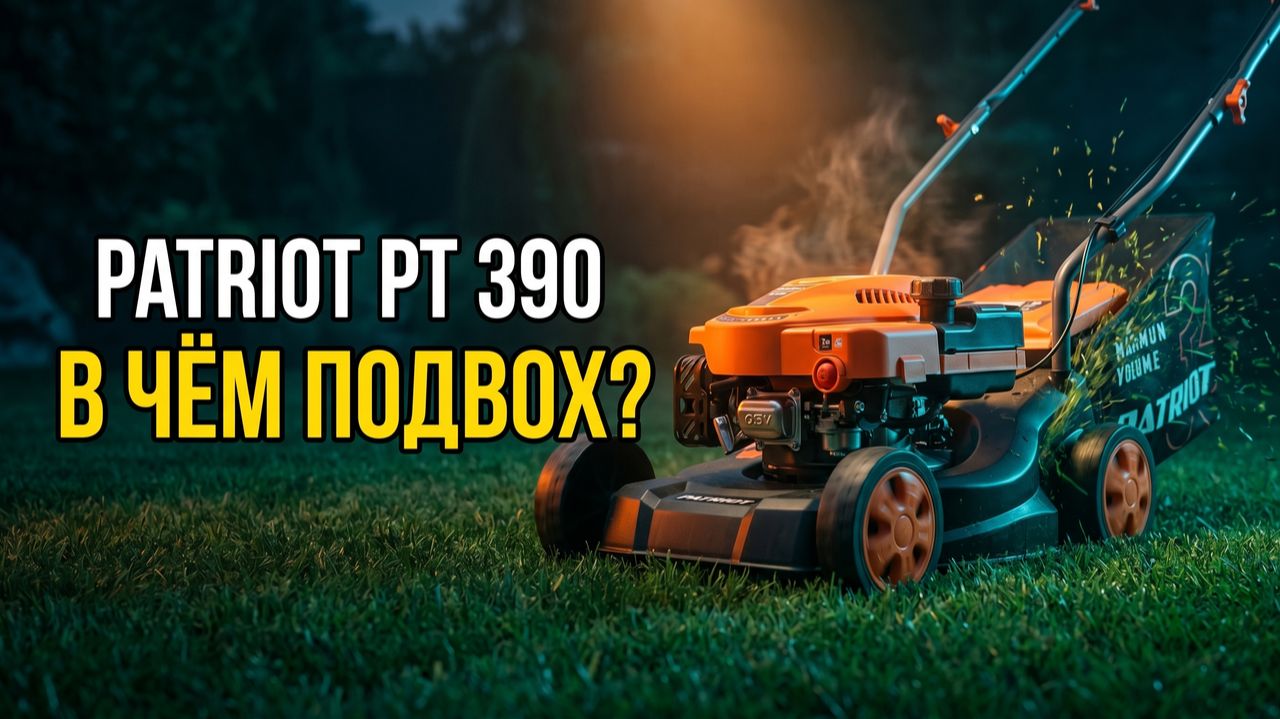 Газонокосилка Patriot PT 390: Чего Не Скажет Продавец