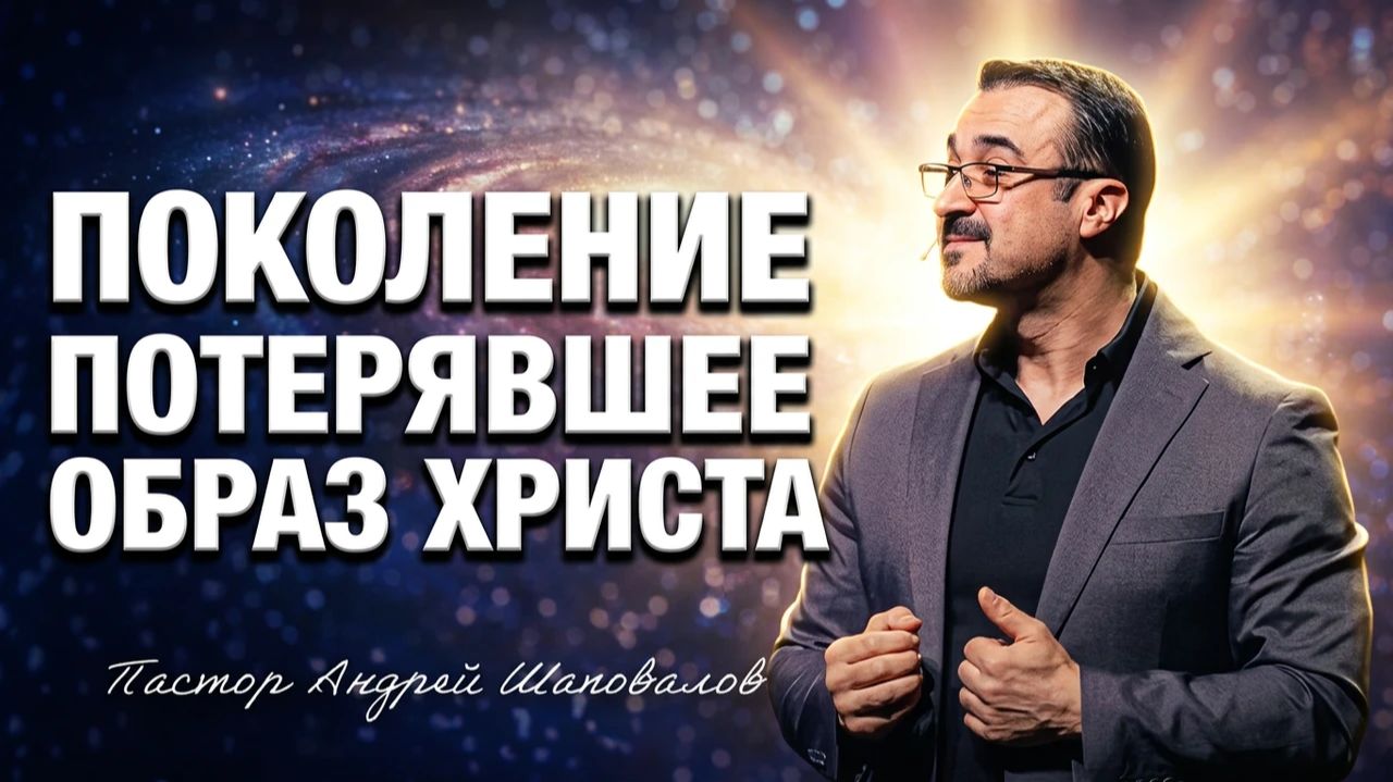 «Поколение, потерявшее образ Христа» Пастор Андрей Шаповалов (21/06/26)
