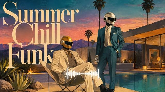 Summer Chill Funk & French House 🌴🌅 California Sunset Villa & Golden Night Dreams