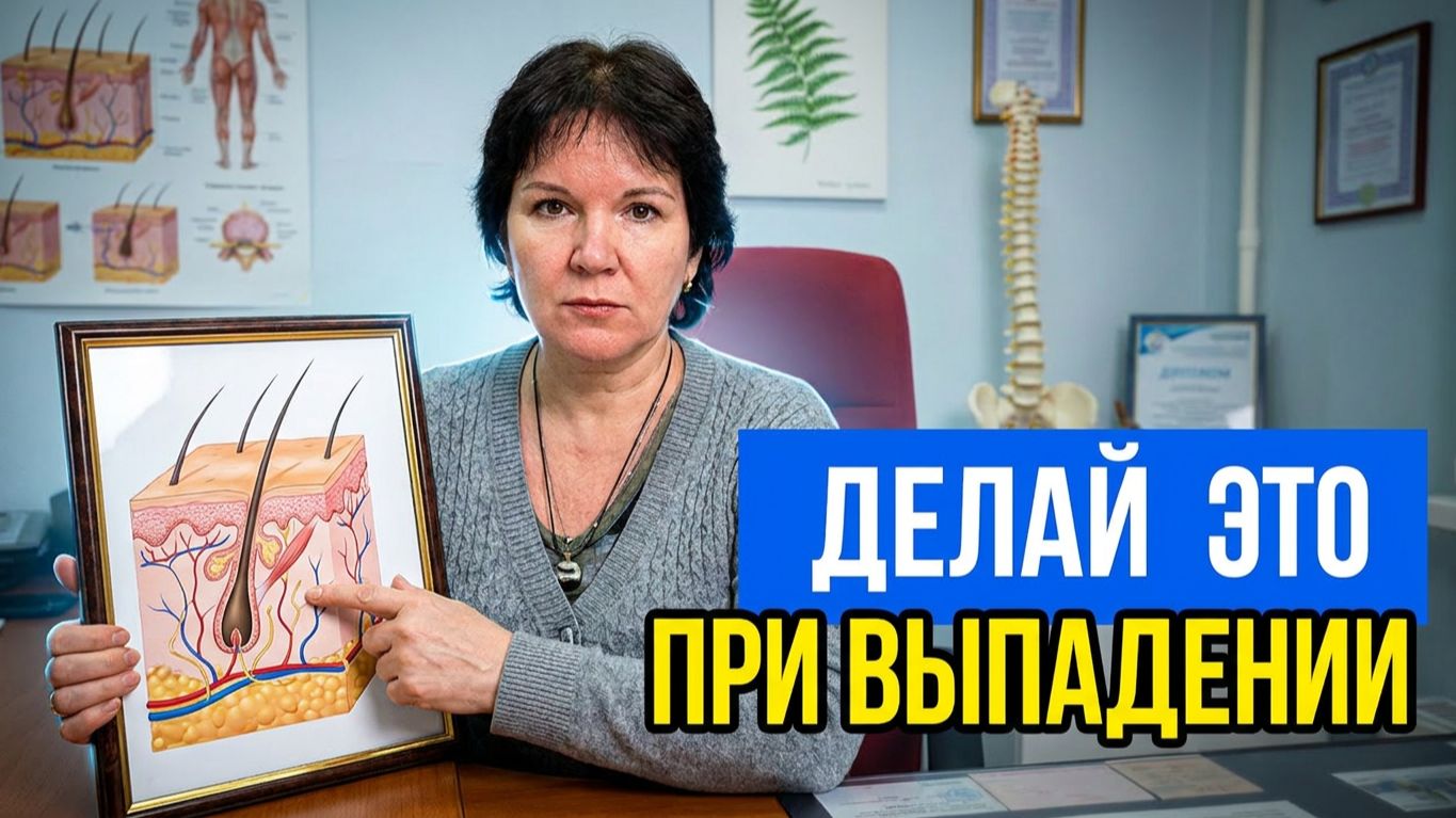 Волосы перестали выпадать после коррекции атланта по методу Смолякова