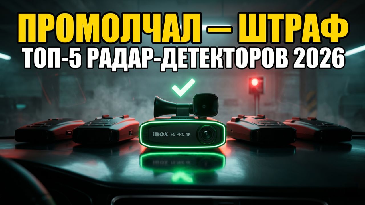 ТОП-5 Радар-Детекторов 2026: Молчат На Главную Камеру