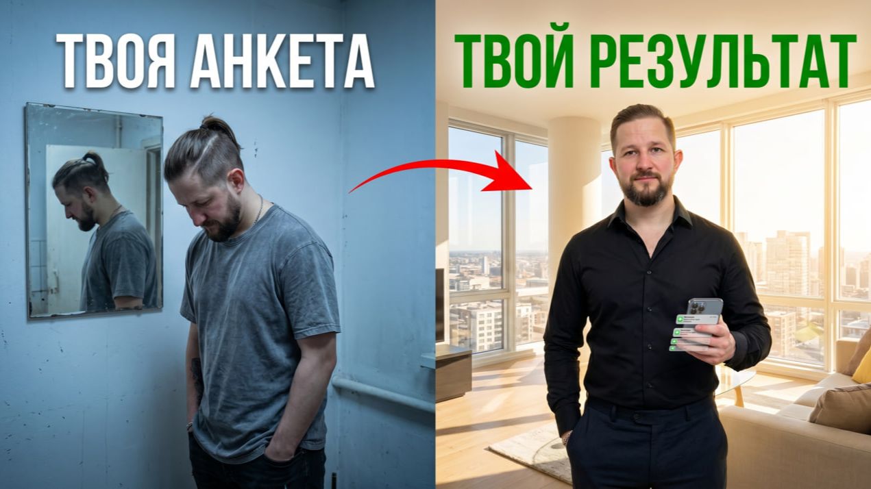 Ты ОТПУГИВАЕШЬ девушек ещё до знакомства. Профиль, который заставит их ПИСАТЬ ПЕРВЫМИ