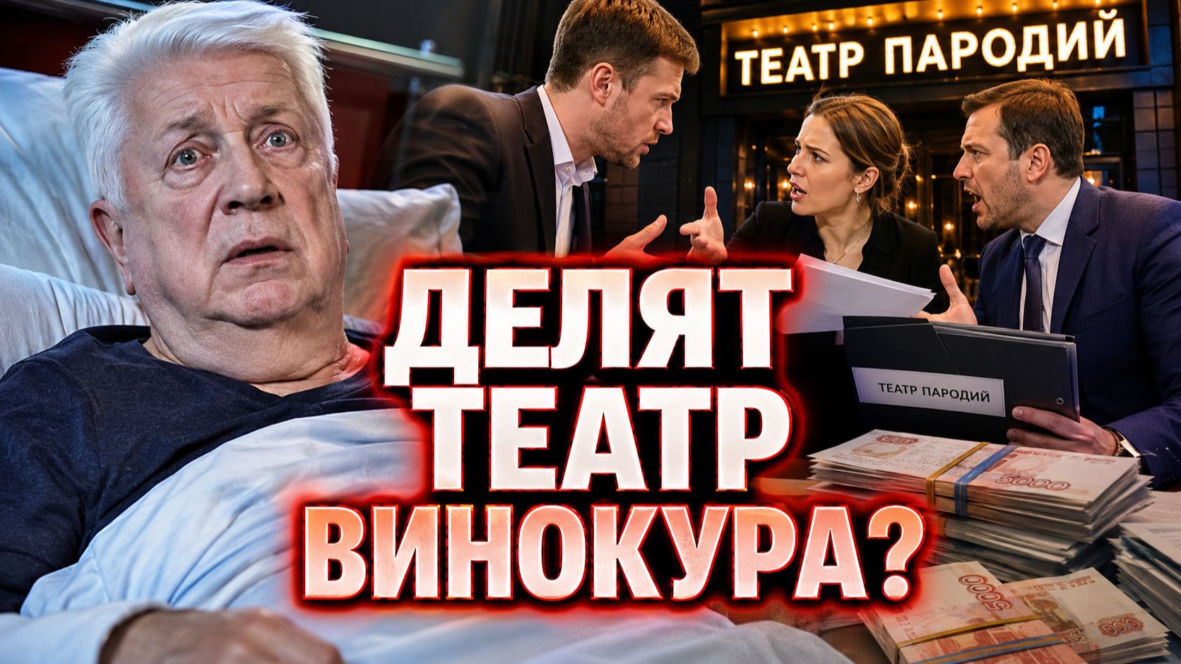 Винокур «прикован к постели», а за спиной уже делят Театр пародий! Слухи о Винокуре и война за театр