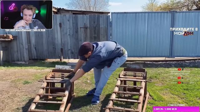 КРАНЧ СМОТРИТ ▶ БАТЯ и РЕМОНТ МАШИНЫ (реакция)