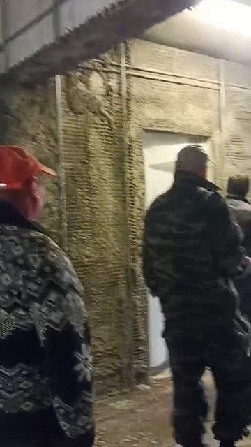 Цементная штукатурка по пенополистиролу и тёплой стене. Растворонасос ГРАНД