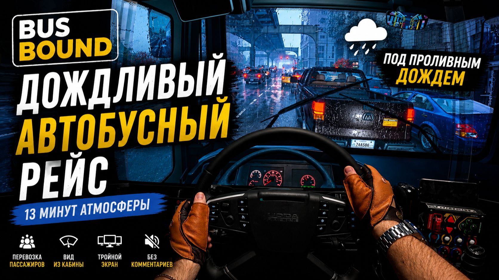 Triple screen грузовики