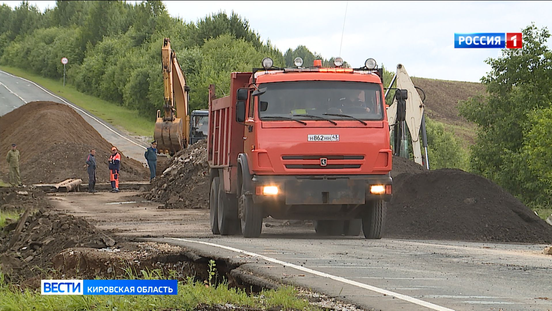 В Кировской области продолжается ликвидация последствий дождей: репортаж из Фаленского района