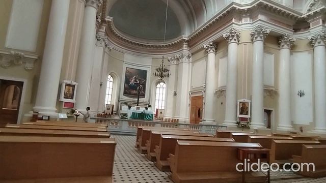 Звуки органа в костеле Св. Екатерины на Невском.