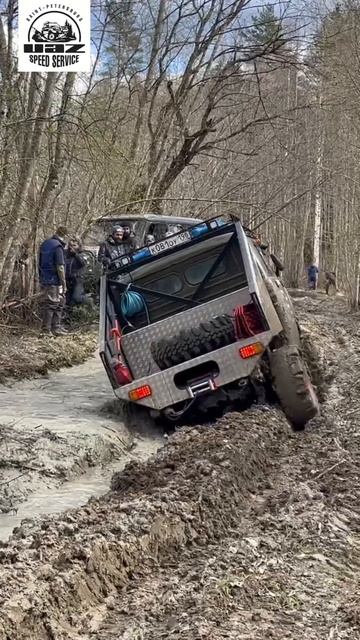 OFF-ROAD 🤘 Работа блокировок в обоих мостах проекта «ПОЛБАТОНА»